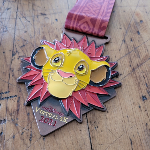 RunDisney | Other | Rundisney Lion King Virtual Run Medals And Pin ...